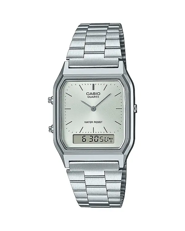 G-Shock Casio Vintage Watch - Silver/white