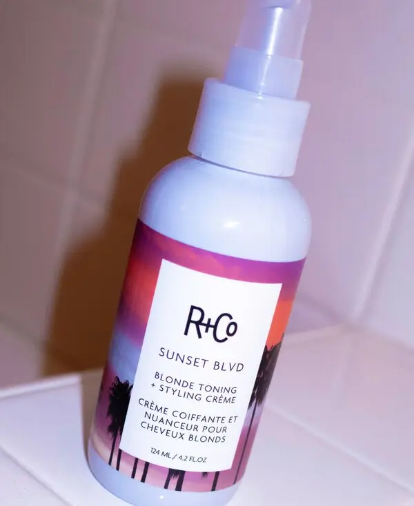 R+Co Sunset Boulevard Blonde Toning Plus Styling Creme