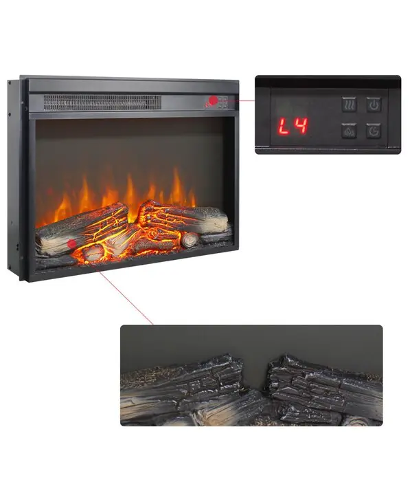 FLYNAMA 23 Inch Electric Fireplace Insert
