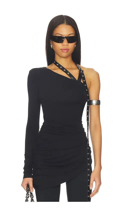 PALMATIC STUDIO Latania Asymmetrical One-shoulder Top