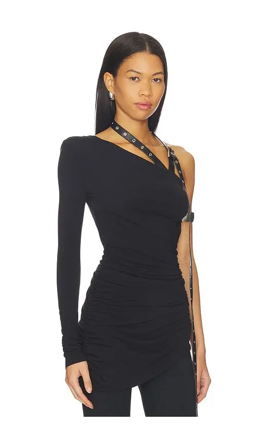 PALMATIC STUDIO Latania Asymmetrical One-shoulder Top
