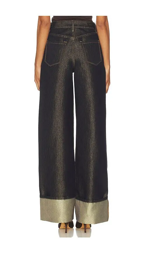 Blanknyc Cuffed Wide Leg Jeans