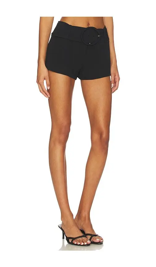 Cult Gaia Britt Short With Belt Buckle Closure