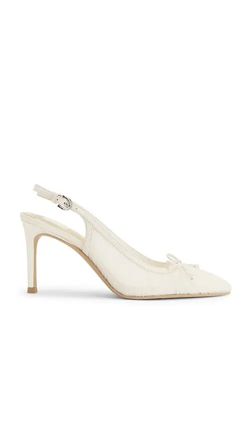 Dolce Vita Yela Slingback Pump - White