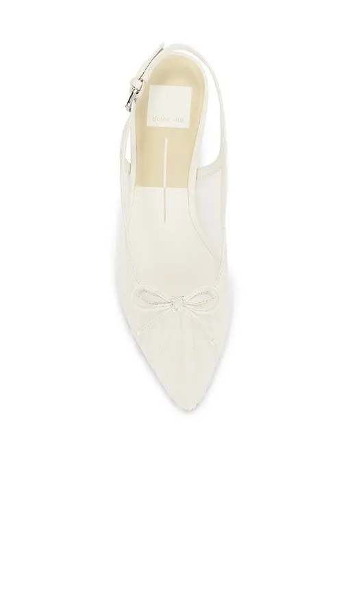 Dolce Vita Yela Slingback Pump - White