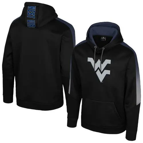 COLOSSEUM West Virginia Mountaineers The Gang Blackout Hoodie - Black