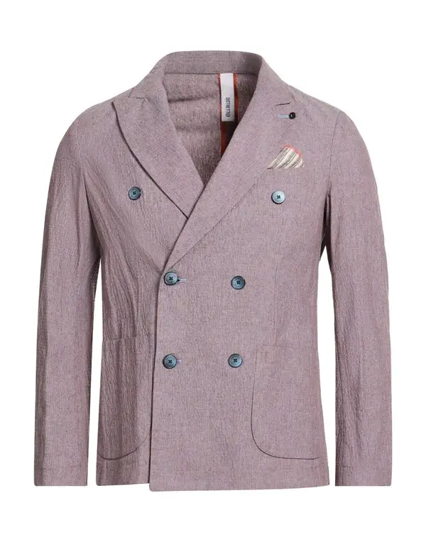 DISTRETTO 12 Blazer With Striped Pattern