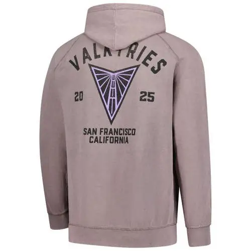 STADIUM ESSENTIALS Golden State Valkyries Oversized Raglan Pullover Hoodie