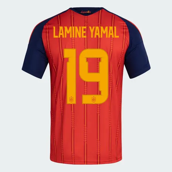 Adidas Spain 26 Home Yamal Jersey