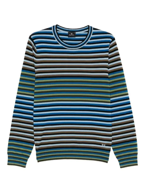 Paul Smith Wool Crewneck Sweater - Blue