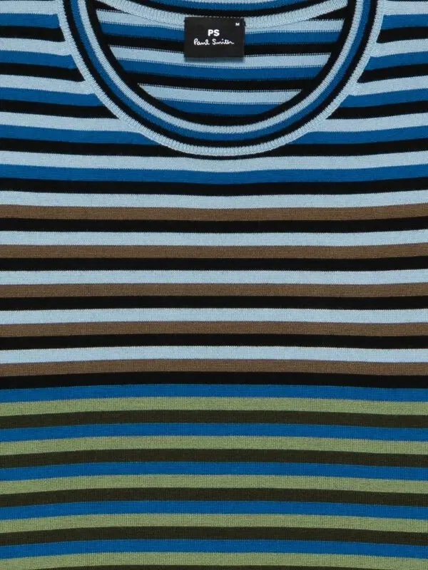Paul Smith Wool Crewneck Sweater - Blue