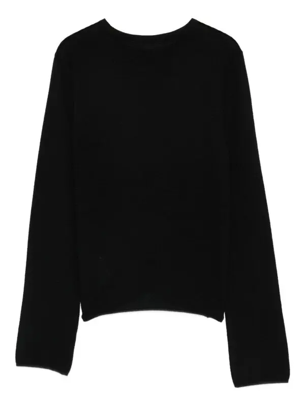 LISA YANG Georgie Cashmere Sweater - Black