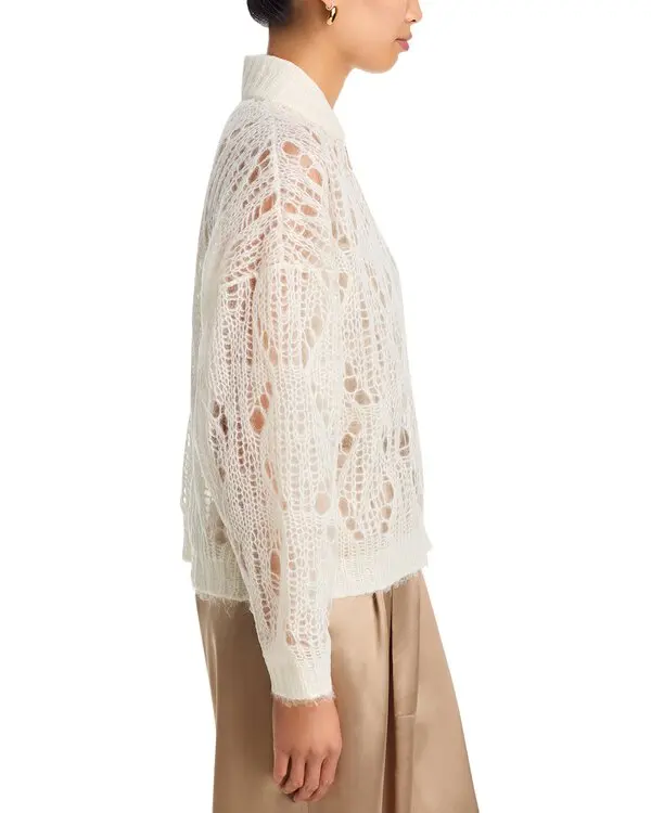 Fabiana Filippi Bomber Cardigan Sweater