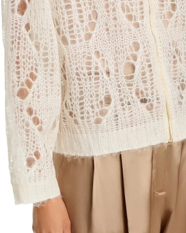 Fabiana Filippi Bomber Cardigan Sweater
