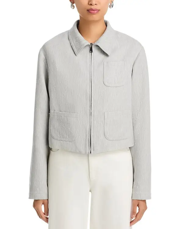 Fabiana Filippi Textured Zip Jacket