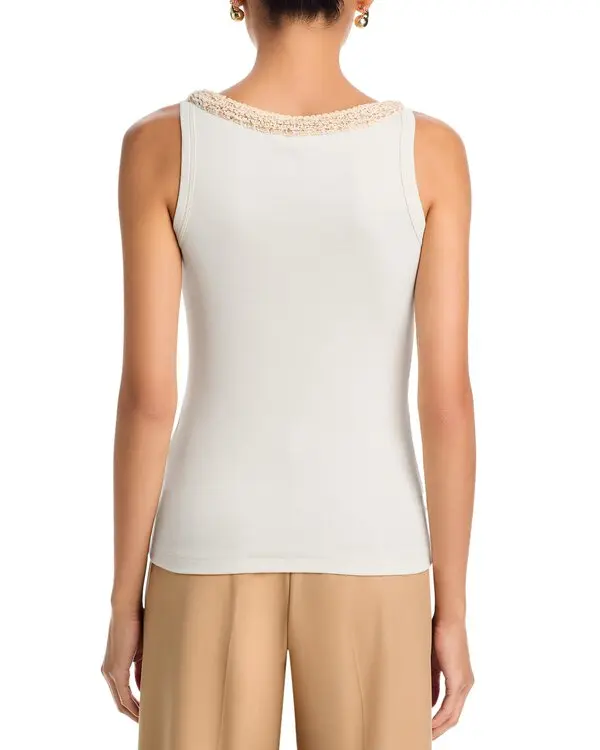 Fabiana Filippi Embellished Tank Top