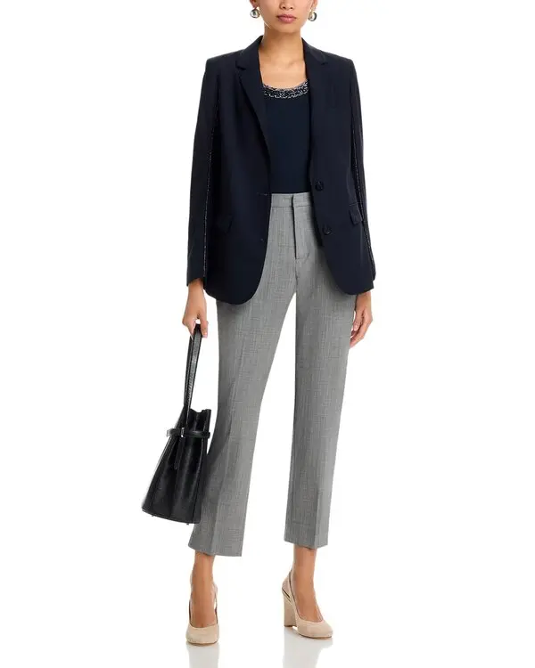 Fabiana Filippi Embellished Blazer - Blu Note