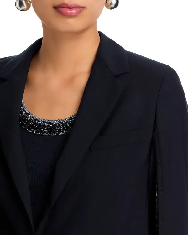 Fabiana Filippi Embellished Blazer - Blu Note