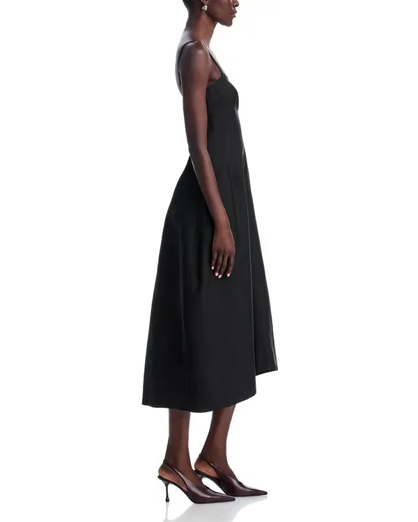 JIL SANDER Midi Bustier Dress