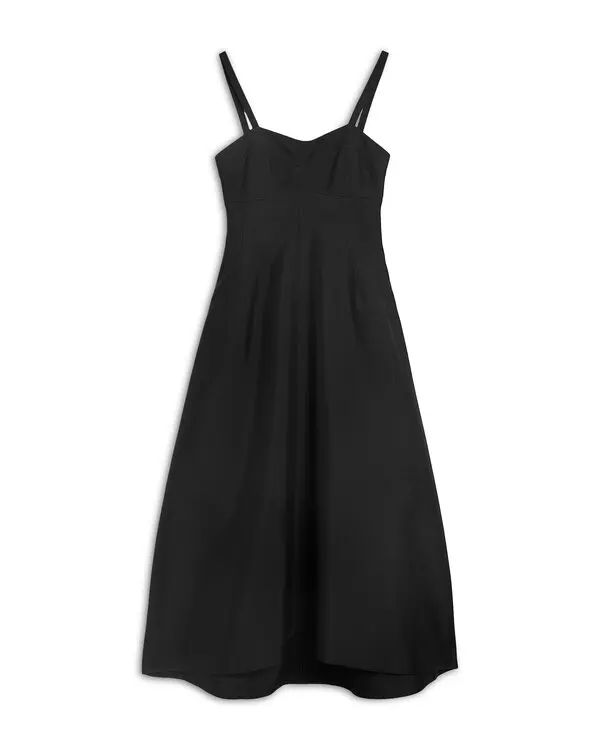 JIL SANDER Midi Bustier Dress