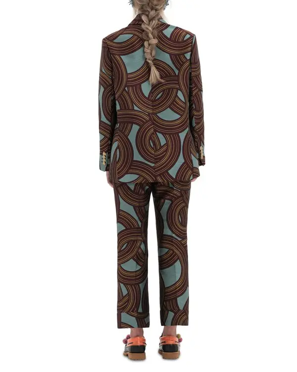 La DoubleJ Hendrix Printed Jacquard Trousers