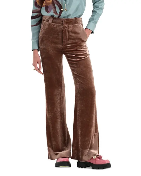 La DoubleJ Slit Pants - Solid