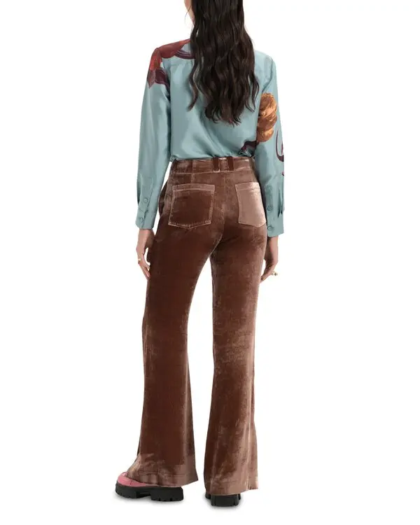 La DoubleJ Slit Pants - Solid