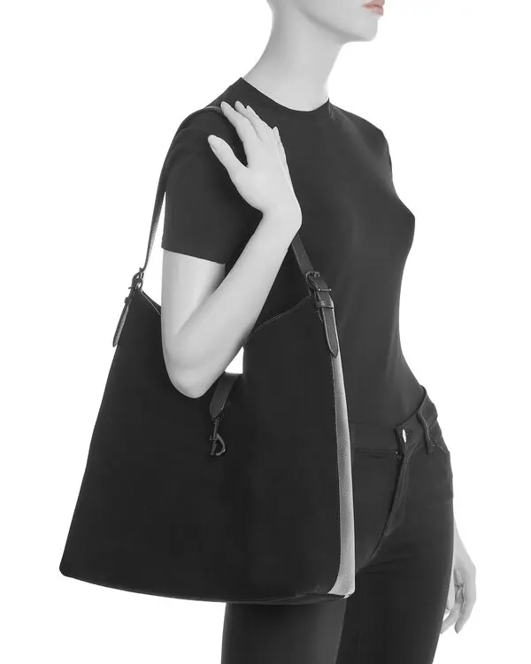 Rebecca Minkoff Megan Suede Hobo Bag