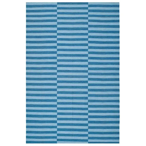 DALYN RUG COMPANY Ralph Lauren River Reed Stripe Indoor/outdoor Rug, 8' X 10 - Horizon