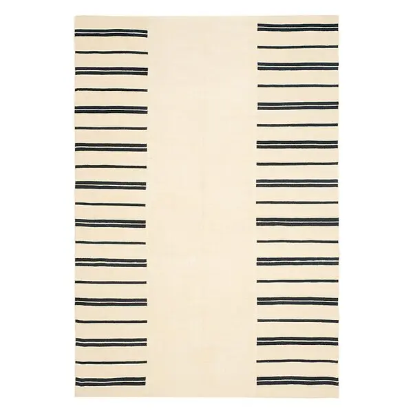 DALYN RUG COMPANY Ralph Lauren Sagaponeck Stripe Patch Collection Area Rug, 10' X 14 - Cinder