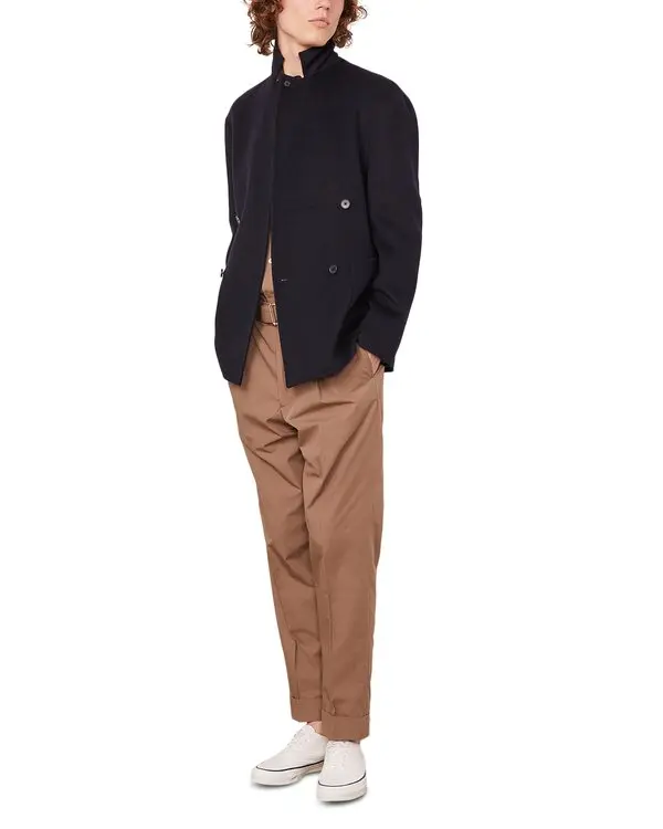 Officine Générale Maxwell Double Breasted Wool Coat
