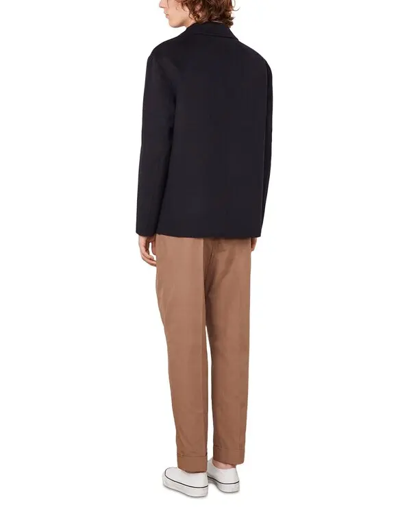 Officine Générale Maxwell Double Breasted Wool Coat