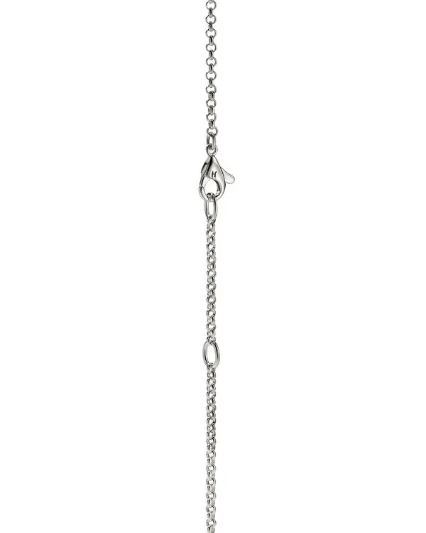 John Hardy Sterling Surf Pearl Pendant Necklace - Silver