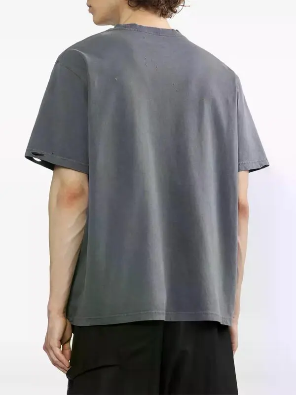 We11Done Slogan-print Cottton T-shirt