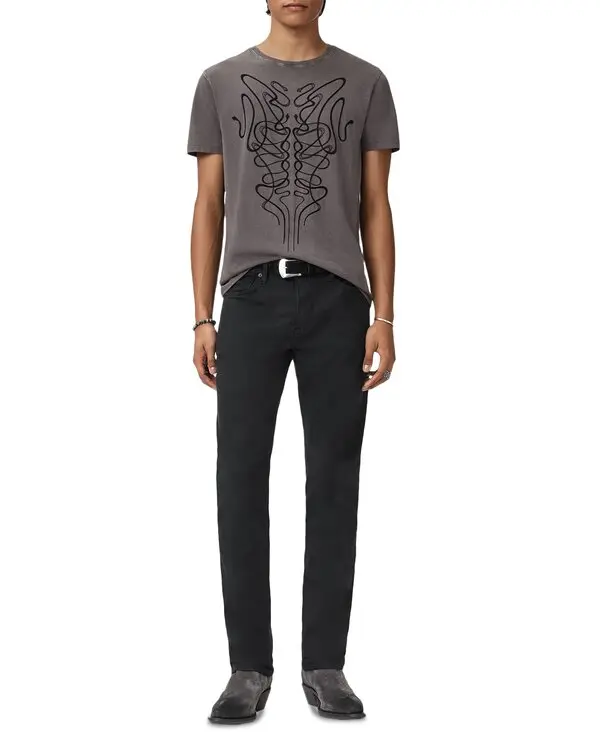 John Varvatos Ornate Short Sleeve Crewneck Tee