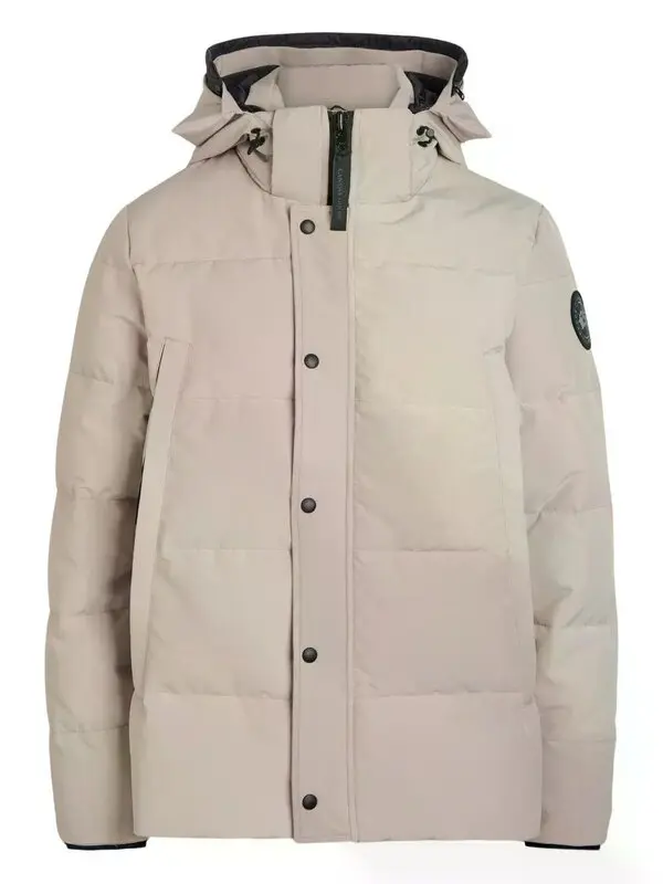 Canada Goose Hooded Padded Jacket - Neutrals