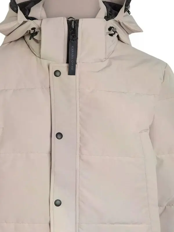 Canada Goose Hooded Padded Jacket - Neutrals