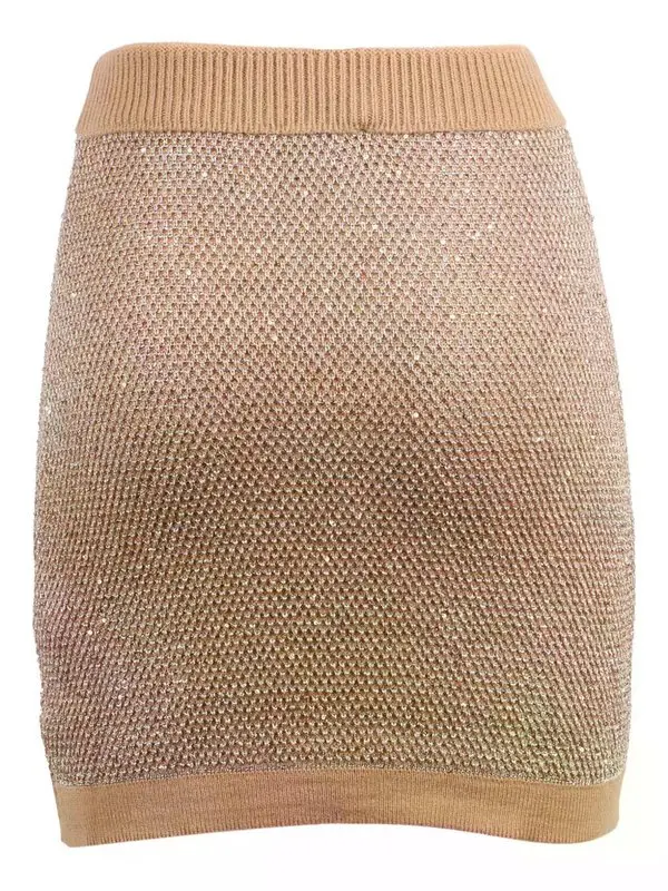 Elisabetta Franchi Knitted Mini Skirt
