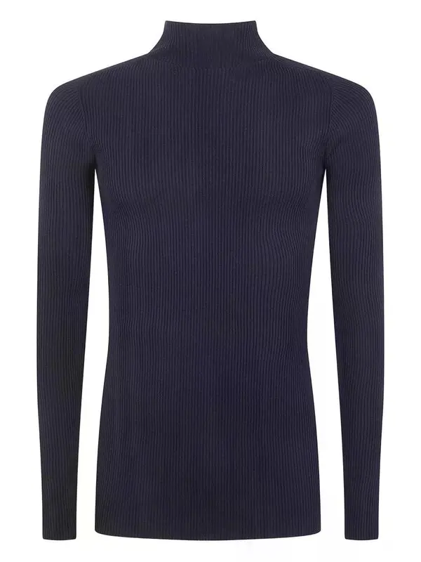 Rick Owens Ribbed High-neck Sweater