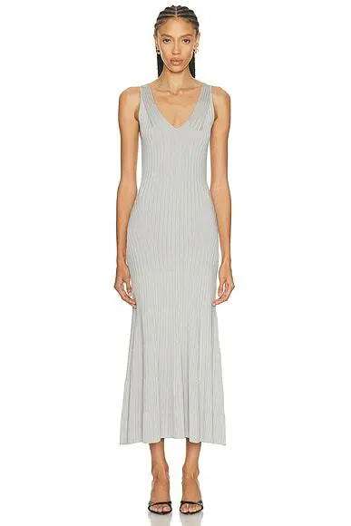 Adam Lippes Twyla Ribbed Knit Dress