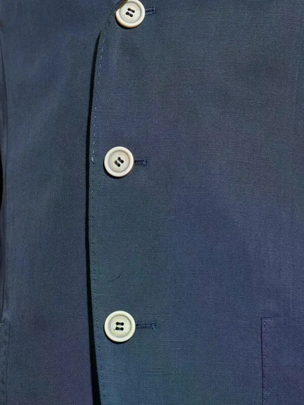 Eleventy Button Single-breasted Blazer - Blue
