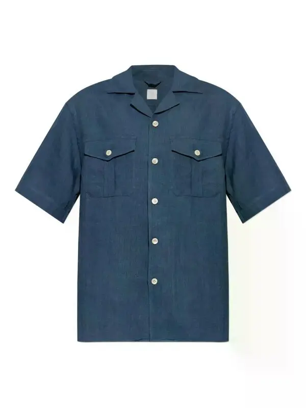 Eleventy Pocket Button Shirt