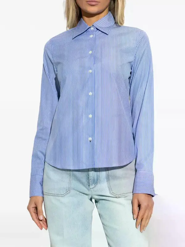 Rag & Bone Striped Buttoned Shirt