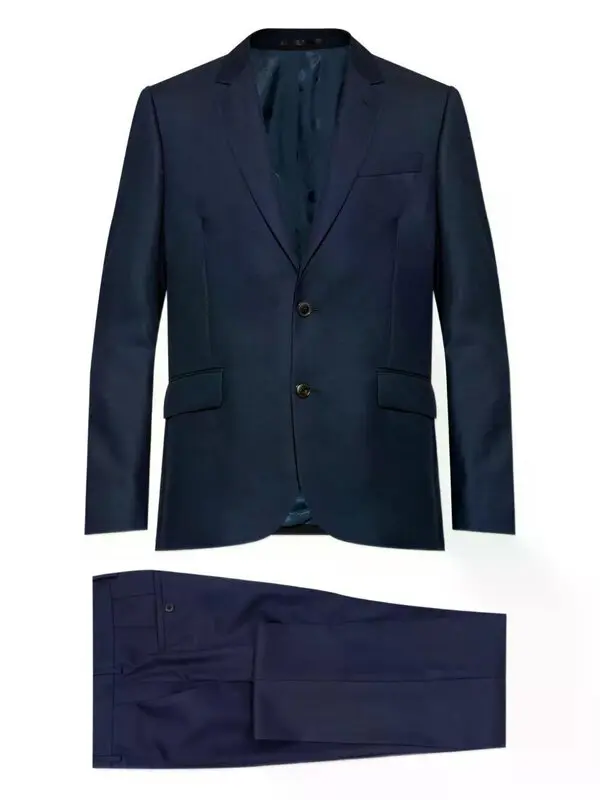 Paul Smith Buttoned Suit - Blue