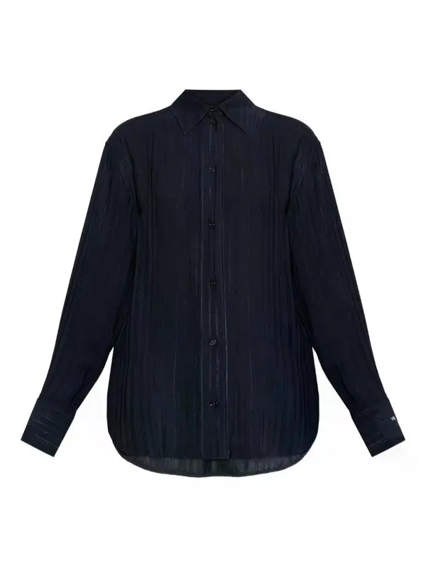 Victoria Beckham Buttoned Shirt - Blue