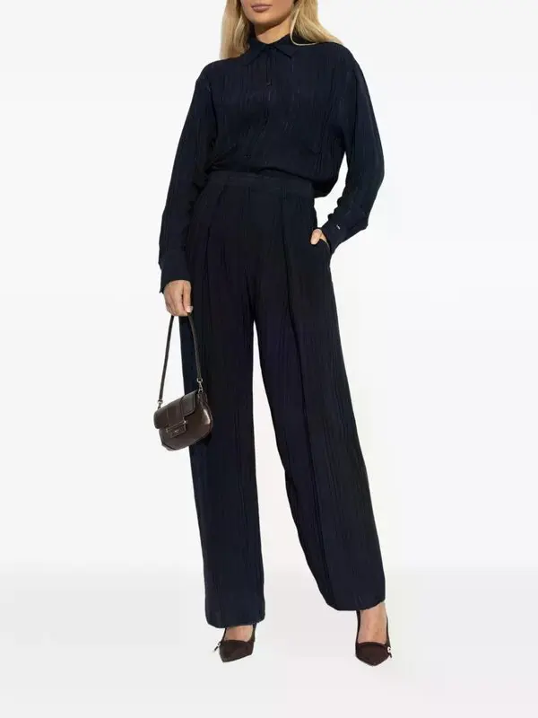 Victoria Beckham Buttoned Shirt - Blue