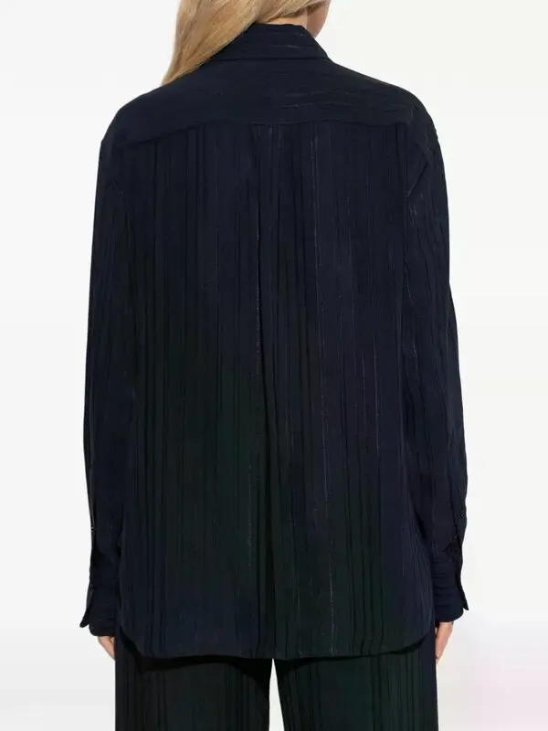 Victoria Beckham Buttoned Shirt - Blue
