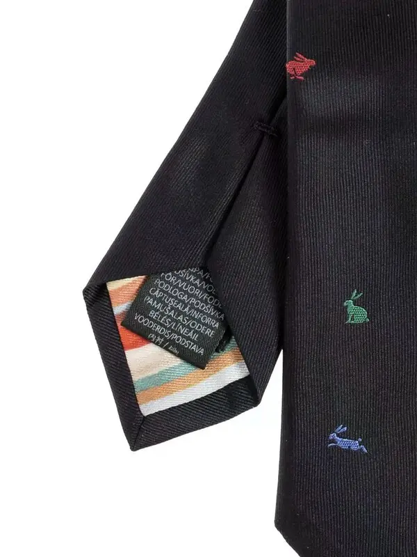 Paul Smith Rabbit Neck Tie - Blue