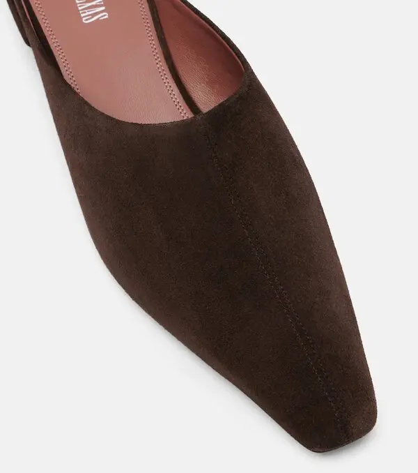 Paris Texas Belle 25 Suede Mules