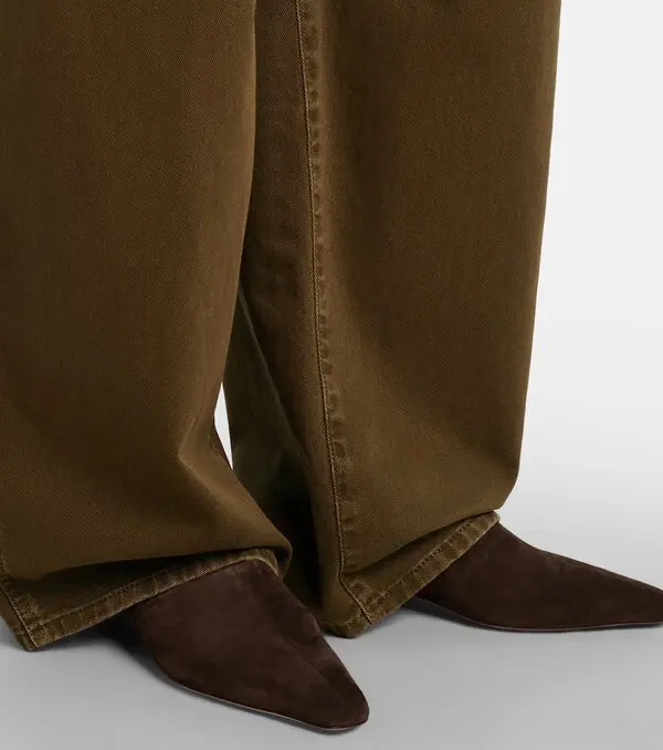 Paris Texas Belle 25 Suede Mules